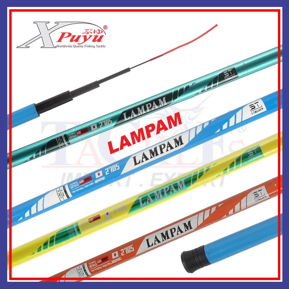 Xpuyu Lampam Fishing Pole Pancing (1.8m-4.5m) Freshwater Fish Joran ...