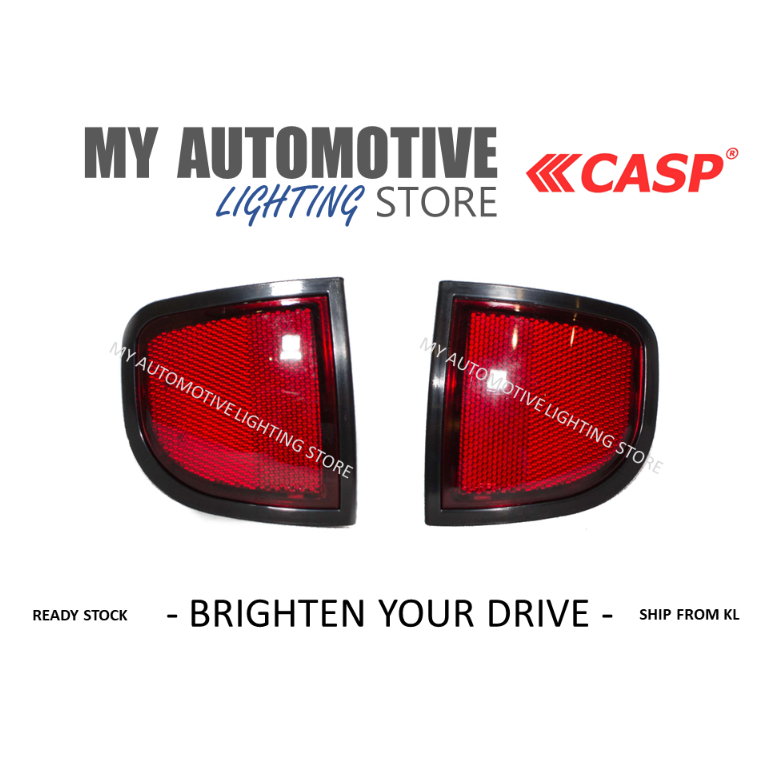 (CASP) Mitsubishi Triton L200 2006-2014 Rear Bumper Reflector | Shopee ...