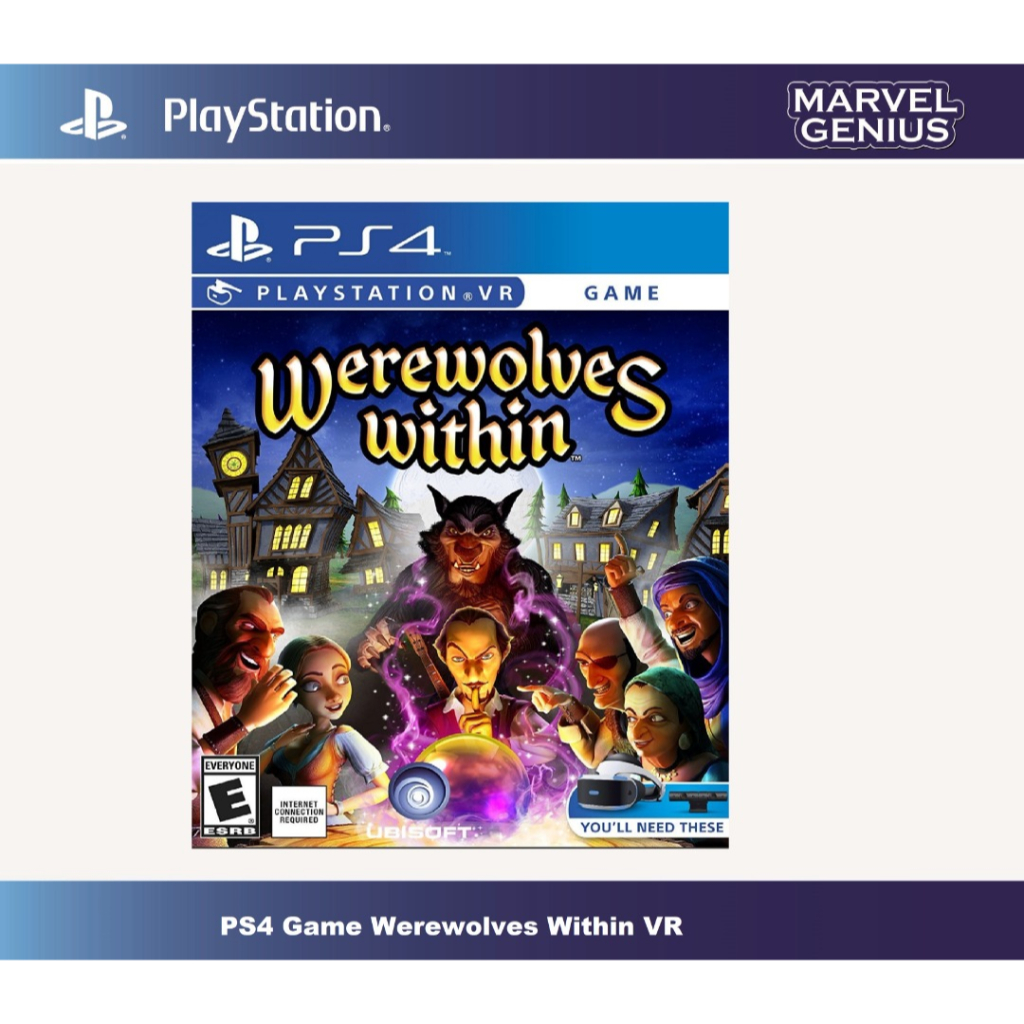 PS4 GAME WERE WOLVES Werewolves Within VR [PSVR REQUIRED] (English ...