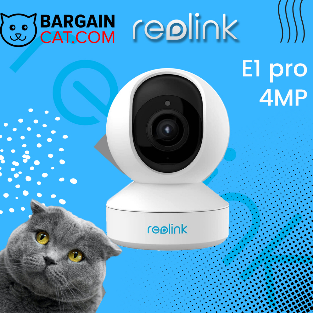 Reolink E1 Pro 4MP 32/64/128GB 2.4/5Ghz Home Security Wi-Fi IP camera ...