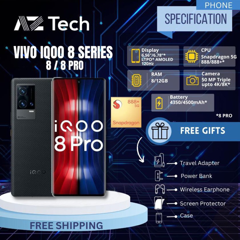Vivo IQOO Neo 8 | 8 Pro Dimensity 9200+Chipset With 1 Year Warranty ...
