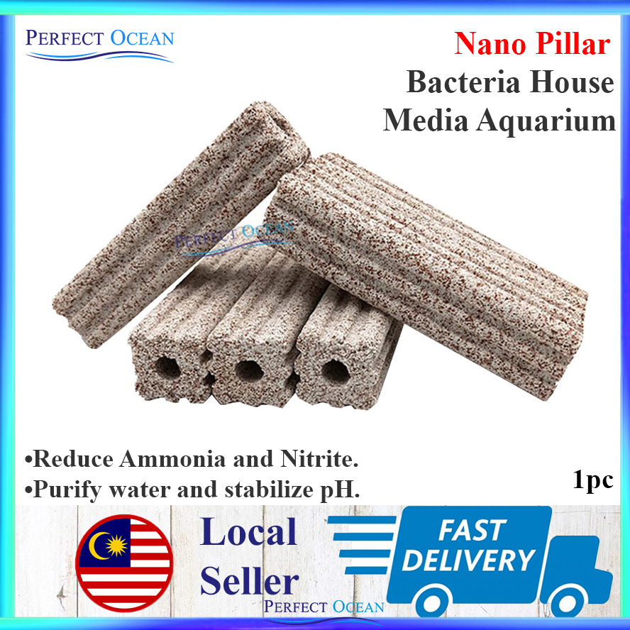 Nano Pillar Bacteria House High Grade S / M Biological Filter Media ...