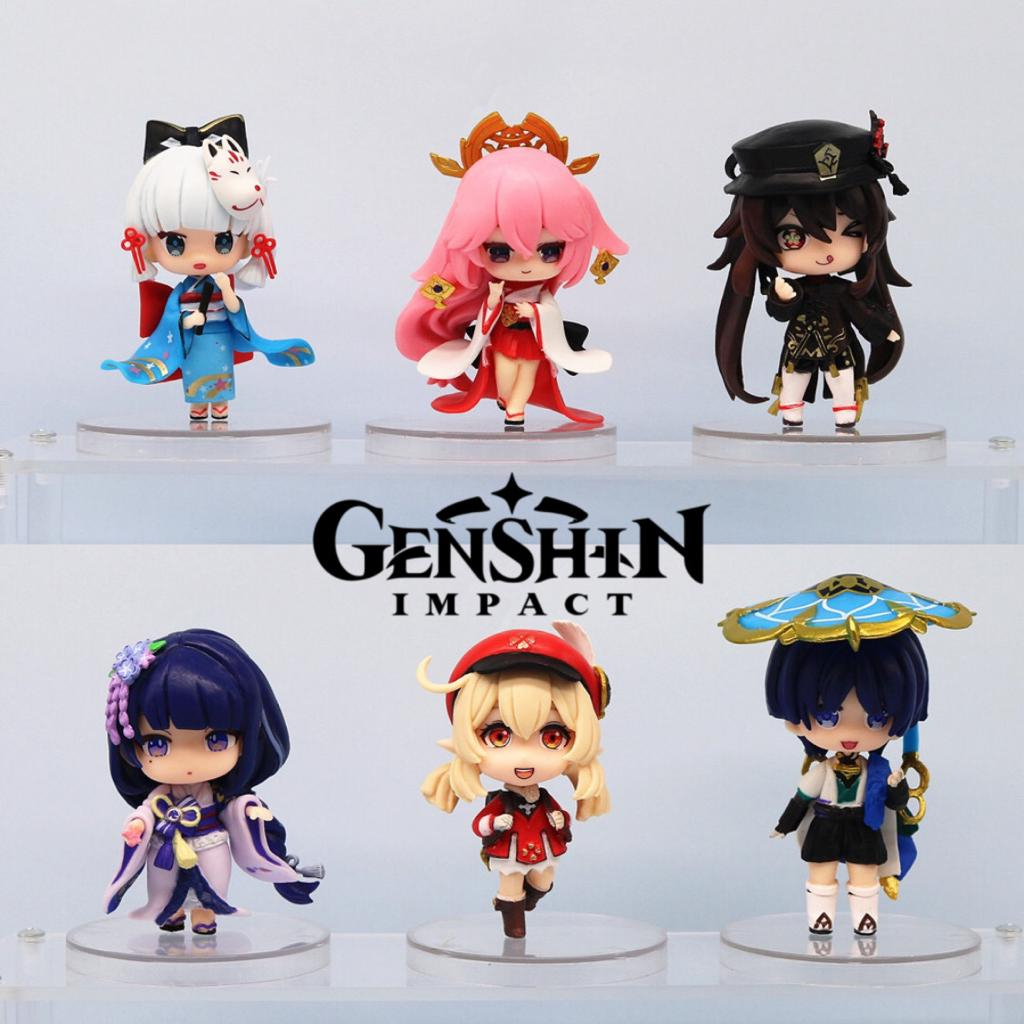 Genshin Impact Ayato Yaemiko Hutao Raiden Shogun Klee Wanderer Mini ...