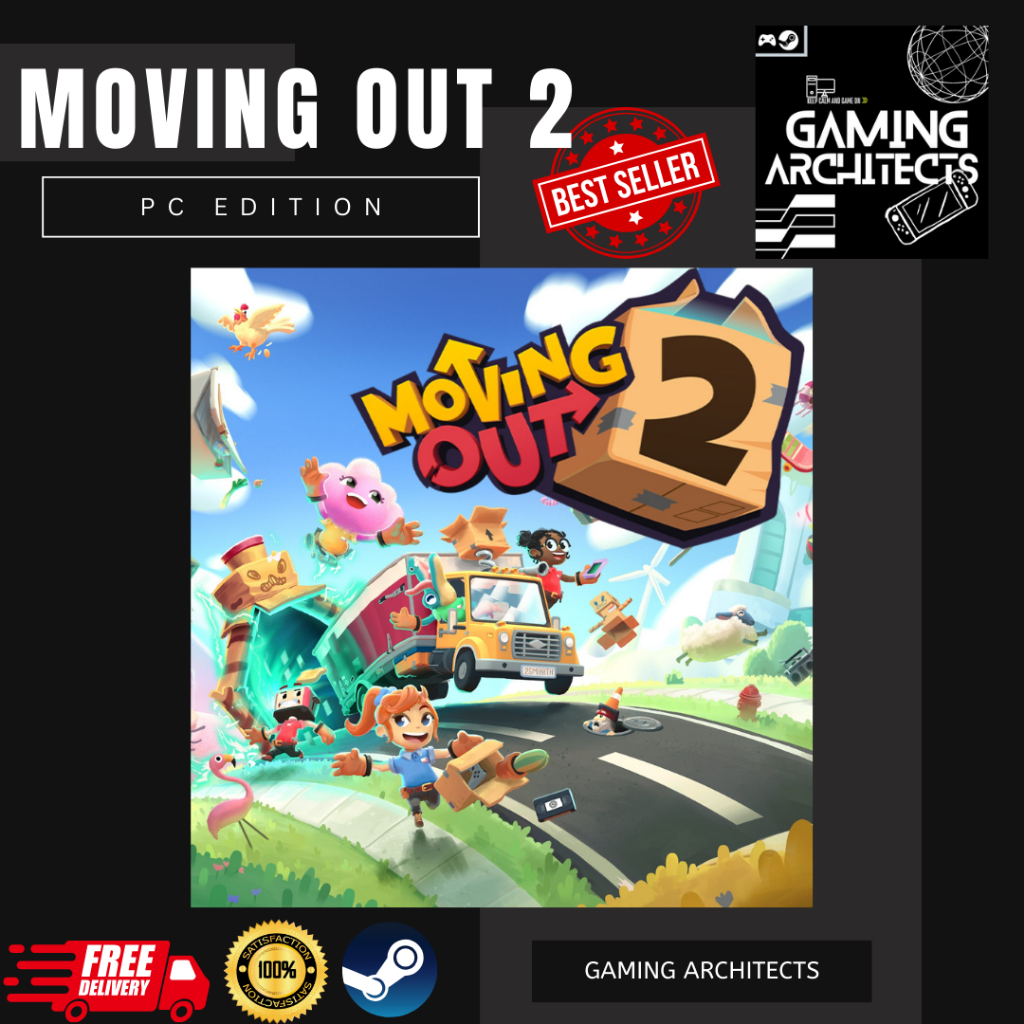 Moving Out 2 [PC🔥]|(Offline/No Steam) 🙌PRE-INSTALLED GAME🙌 | Shopee ...