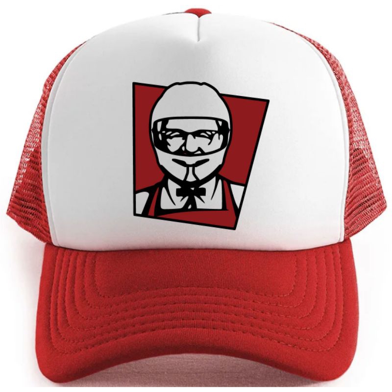 READY STOCK KFC RIDER TRUCKER CAP | Shopee Malaysia