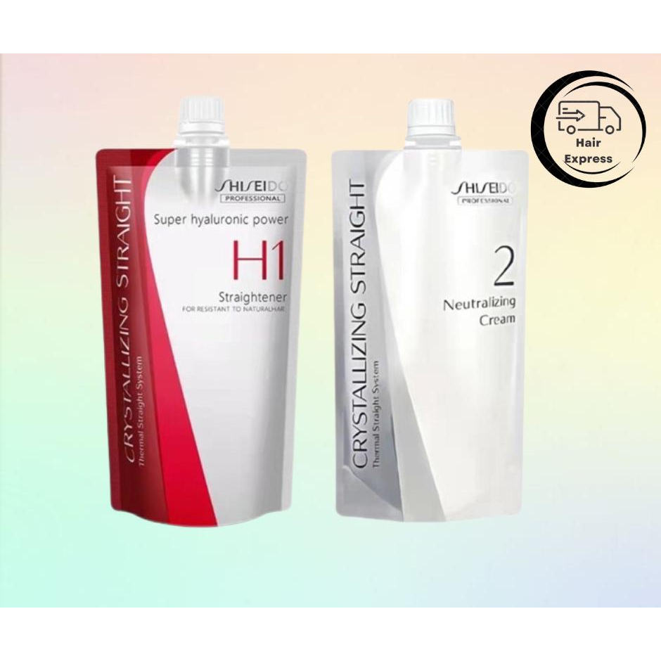 Shiseido Professional Crystallizing Straight Hair rebonding cream ...