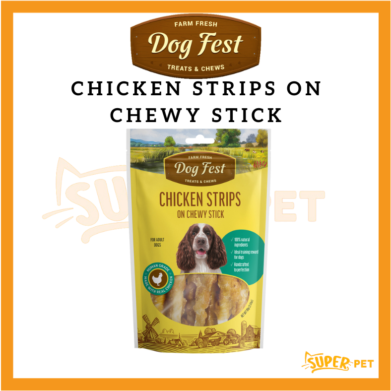 Dog Fest Meaty Treats & Chews for Adult Dogs 90g | Shopee Malaysia