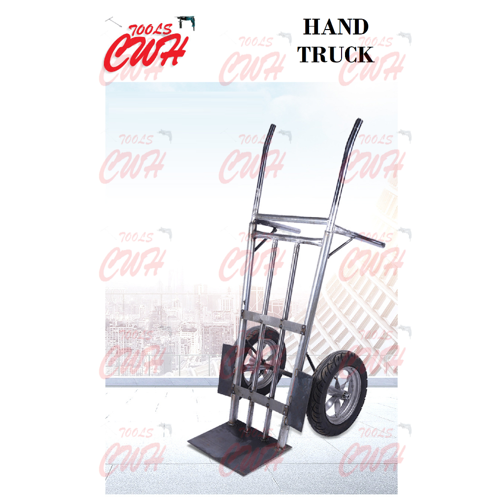 750KG BIG WHEEL HEAVY DUTY CARTON HAND TROLLEY TRUCK CART DOLLY Kereta ...