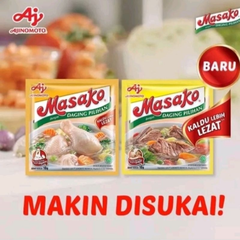 masako sapi dan ayam 1 renteng 12pcs | Shopee Malaysia