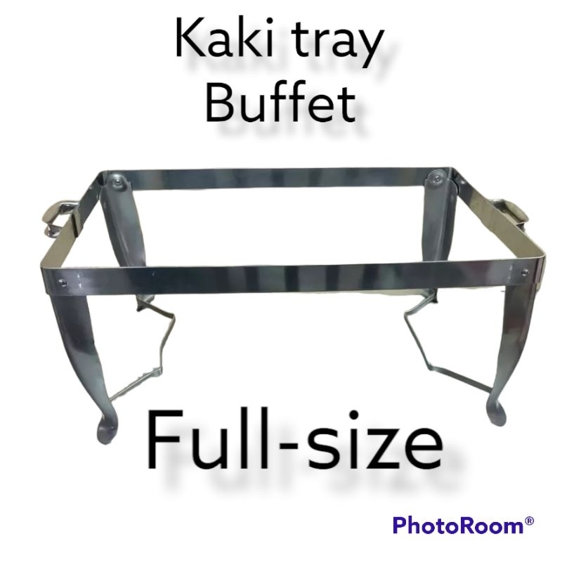 🔥READY STOCK🔥kaki tray Buffet full saiz🥰full-size chafing stand only😍 ...