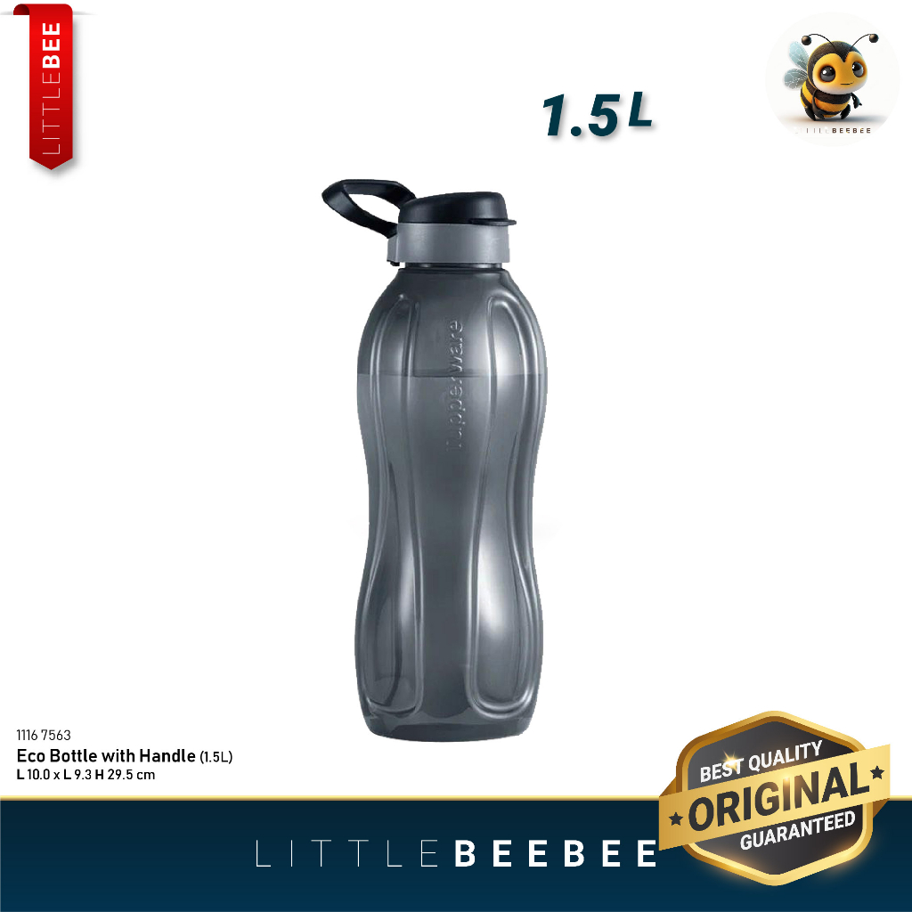 🔥 TUPPERWARE Eco Bottle 1 5L BLACK COLOR Tupperware 1 5 Liter ...