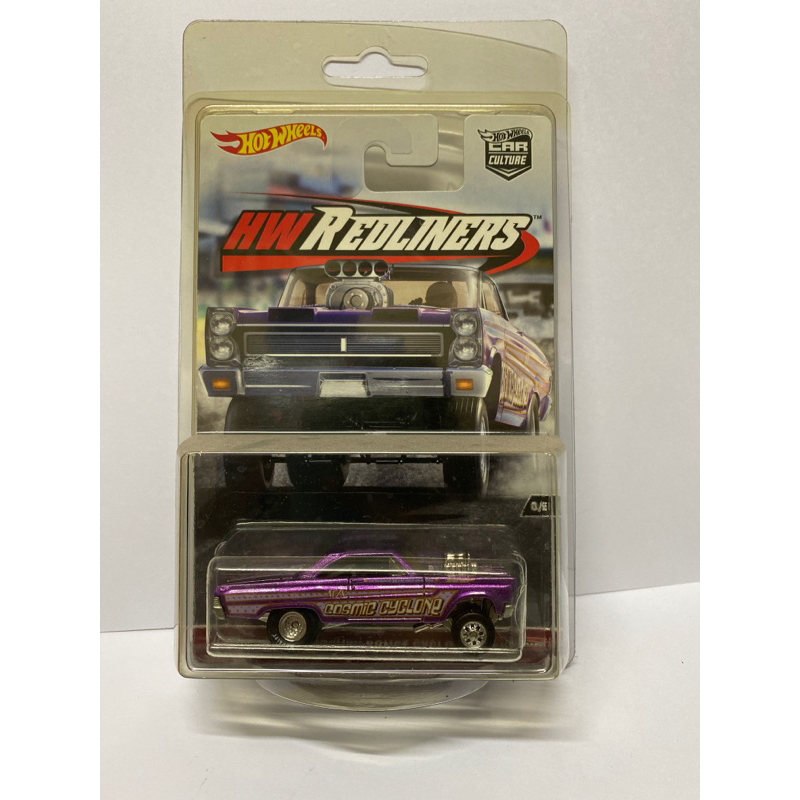 Hot Wheels MERCURY COMET CYCLONE REDLINERS | Shopee Malaysia