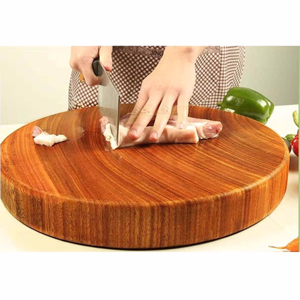 HIGH QUALITY Wooden cutting Board / Papan Potong Kayu 40mm | Shopee ...