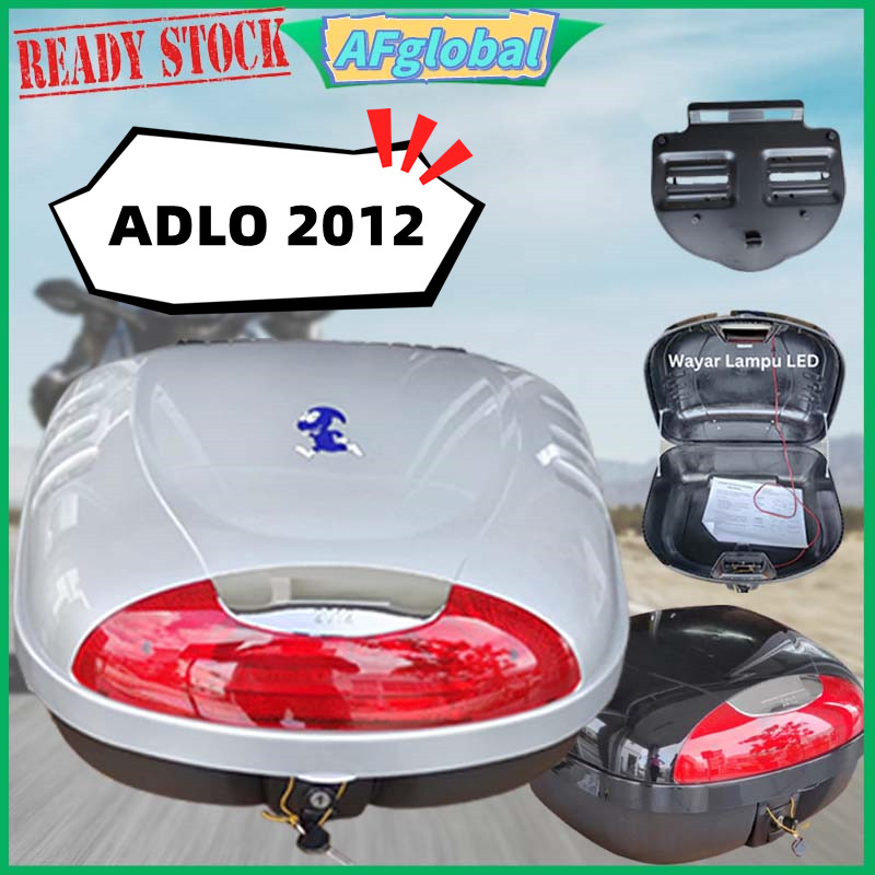 BOX ADLO Kilat BOX 2012 38L Top Box Motorcycle Lc135 Y15 Y16 Warna ...