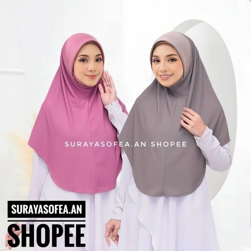 [ Berdagu Awning Scuba ] Size L Berdagu Awning Scuba/ Tudung Sarung ...