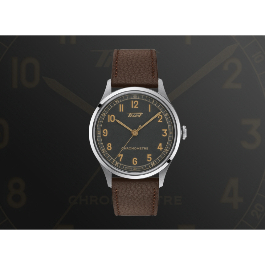 TISSOT T142.464.16.062.00 T1424641606200 HERITAGE 1938 AUTOMATIC COSC ...