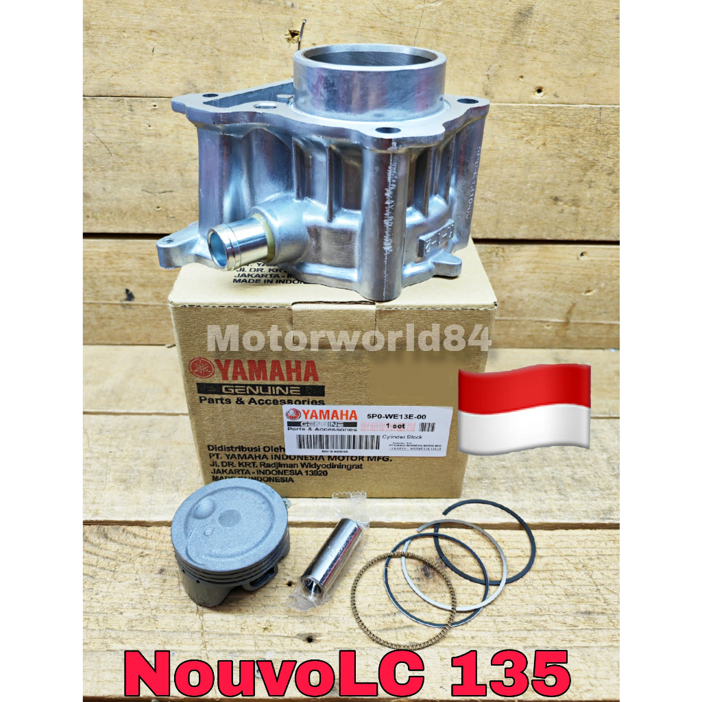 NOUVO LC 135 BLOCK SET NOUVOLC 135 NOUVOLC135 KIT SET CYLINDER PISTON ...