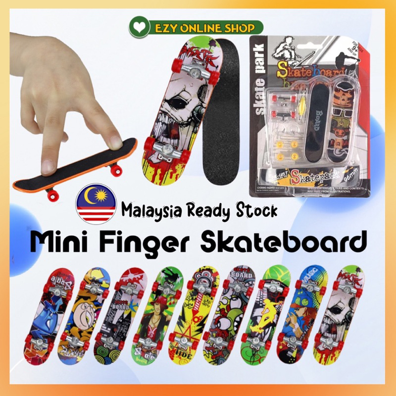 Mini Finger Skateboard Plastic Finger Skateboard Boys Toy Mini 迷你手指滑板 ...