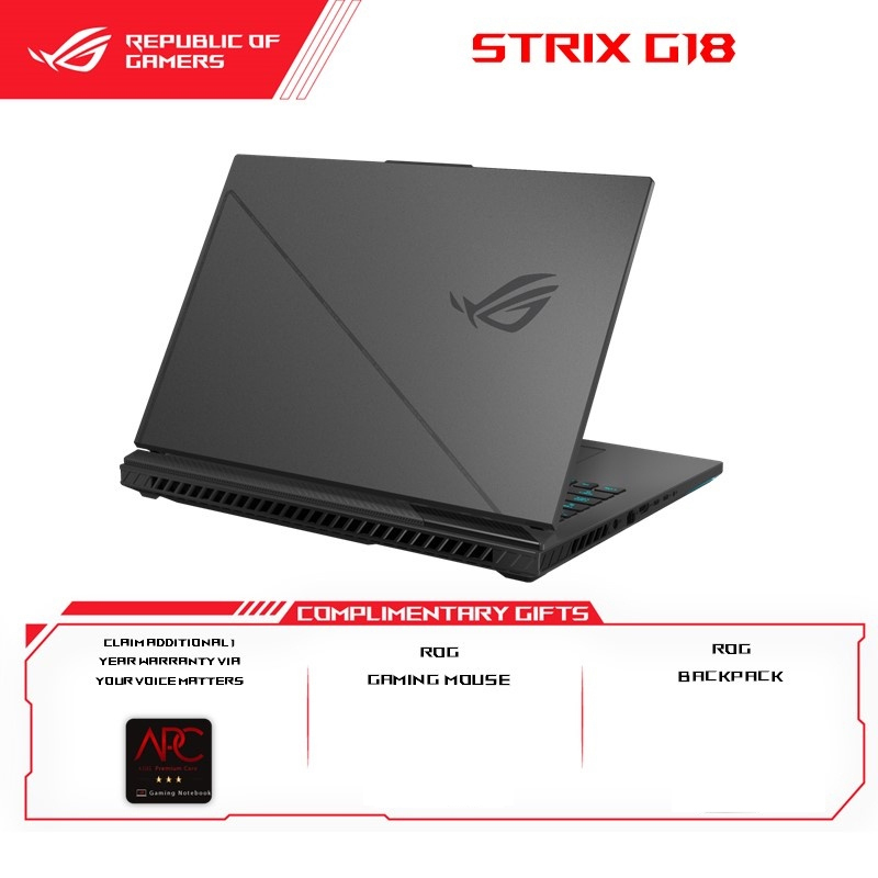 Asus ROG Strix G18 (8GB/1TB SSD/18") G814J-VN6051W | Shopee Malaysia