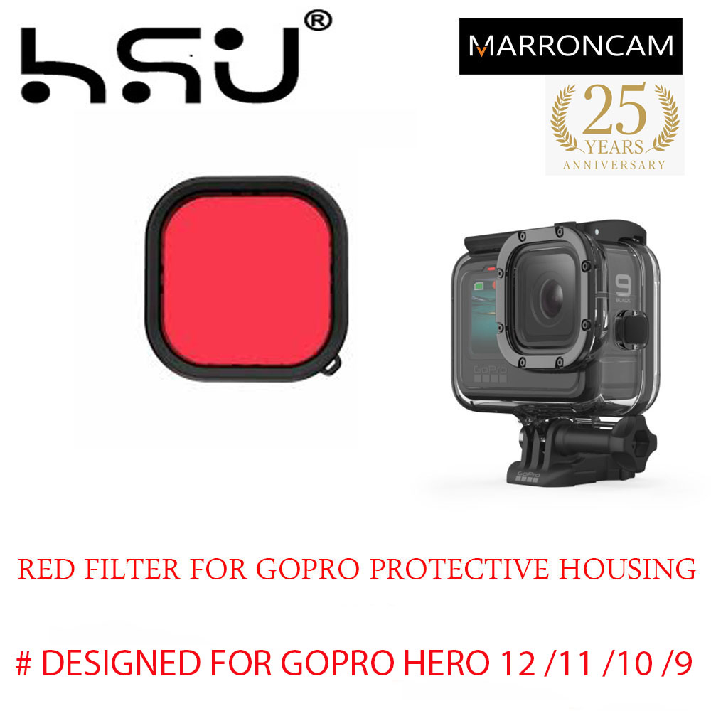 HSU Red Filter for Gopro Hero 13/12/11/10 / 9 ( GOPRO PROTECTIVE ...