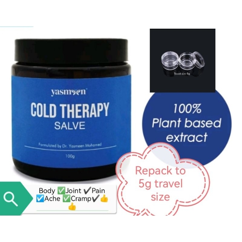 Yasmeen Cold Therapy Ointment Rub Balm muscle joint body pain ache ...