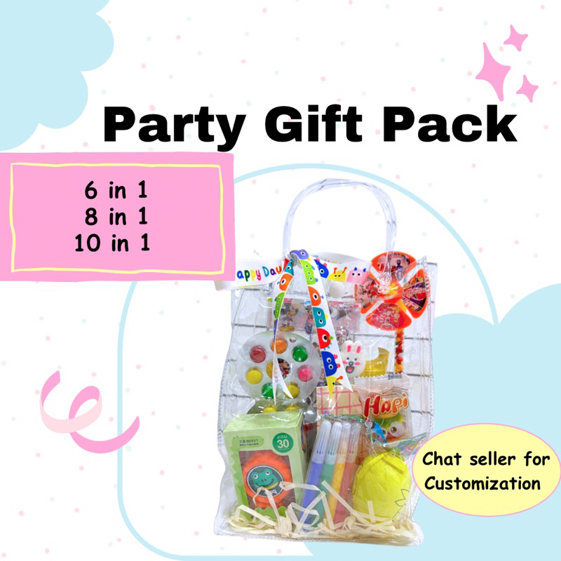 Kids Birthday Party Pack Gift Pack Goodie Bag Gift Set Door Gift Hadiah ...