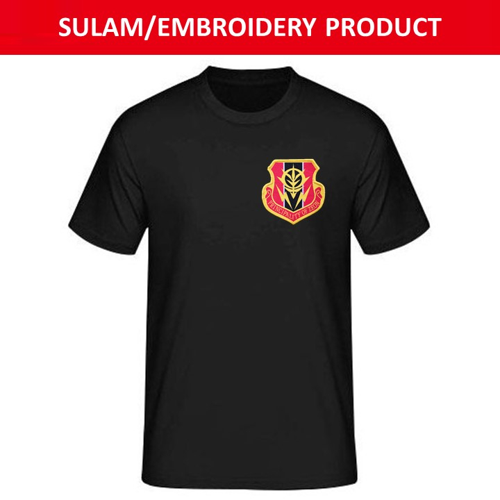 PRINCIPALITY OF ZEON ANIME GUNDAM EMBROIDERY(SULAM) 100% COTTON ...