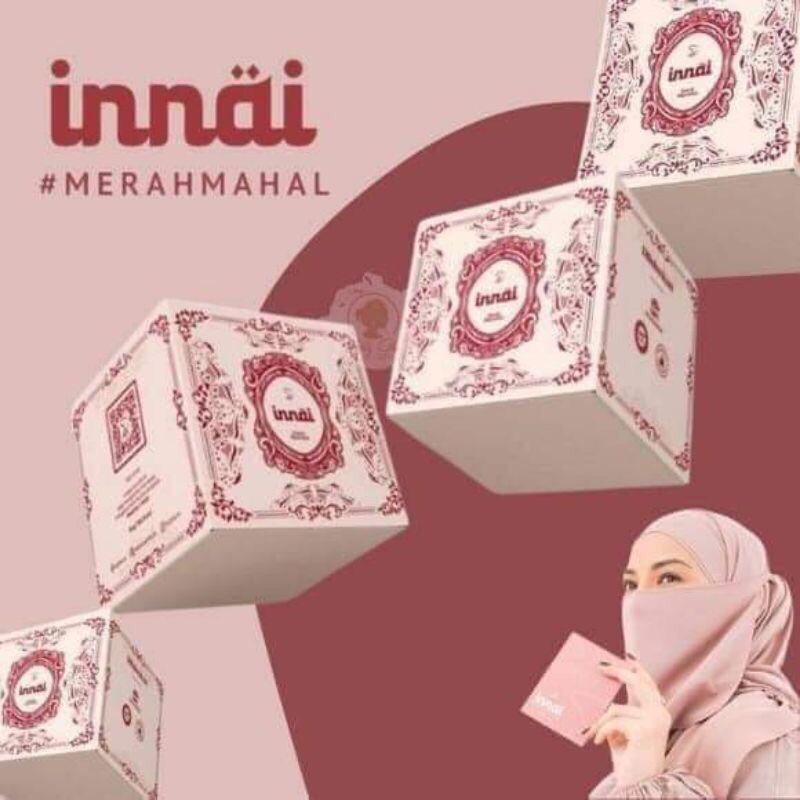 [ inai nunha ] inai nunha neelofa warna Merah 15g | Shopee Malaysia