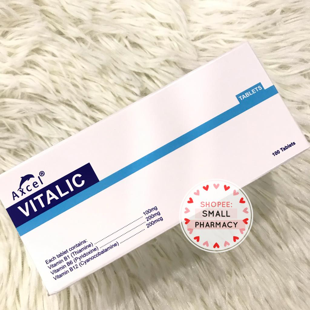 Axcel Vitalic 100s 401454 vitamin B1 B6 B12 | Shopee Malaysia