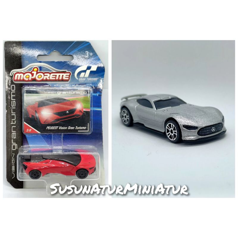 Majorette PEUGEOT | MERCEDES-BENZ AMG | Vision Gran Turismo | Card ...