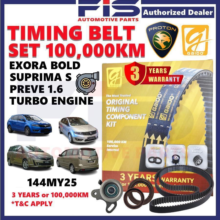 FIS Original Gaido Timing Belt Exora Bold Suprima S Preve 1.6 Turbo ...