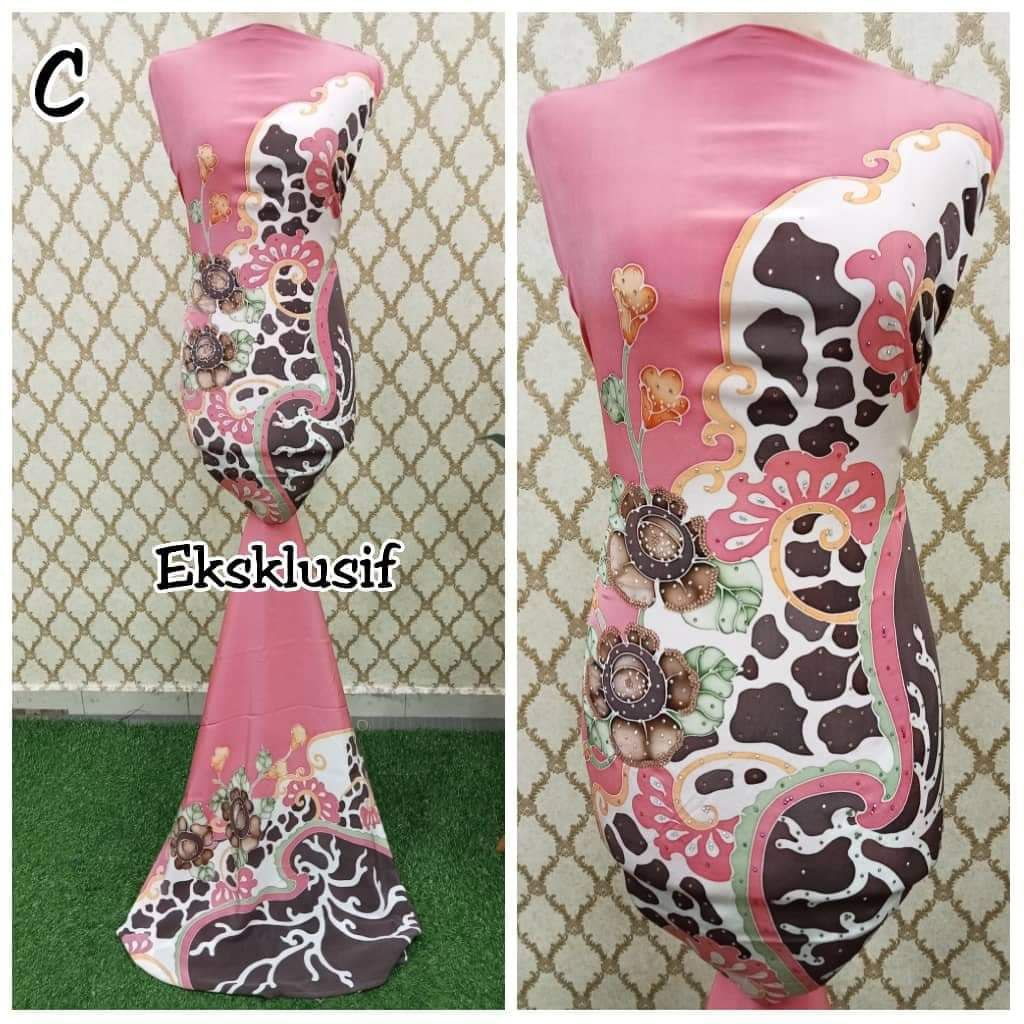 Batik Lukis Kelantan Sutera Crepe (Kain Pasang PreOrder) | Shopee Malaysia