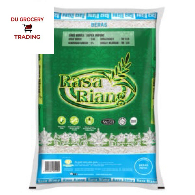 Beras Putih Import Cap Rasa Riang 10Kg - Kuala Nerang Kedah Famous Rice ...