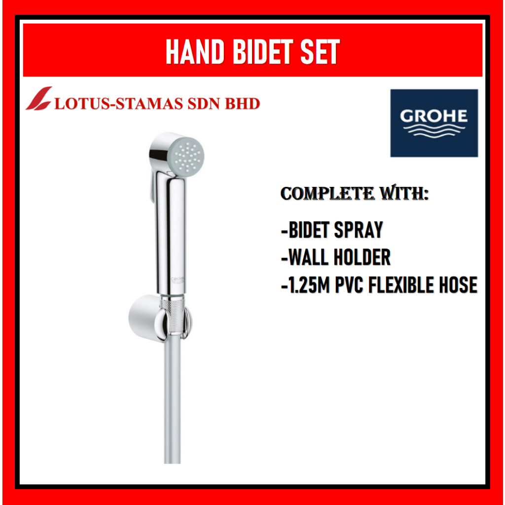 GROHE 27513001 Tempesta-F Trigger Spray 30 - Hand Bidet Trigger Spray ...