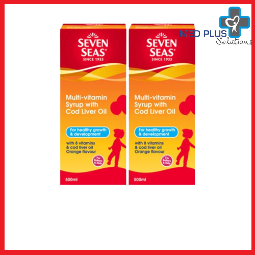 Seven Seas Kids Multivitamin Syrup with Cod Liver Oil | Shopee Malaysia
