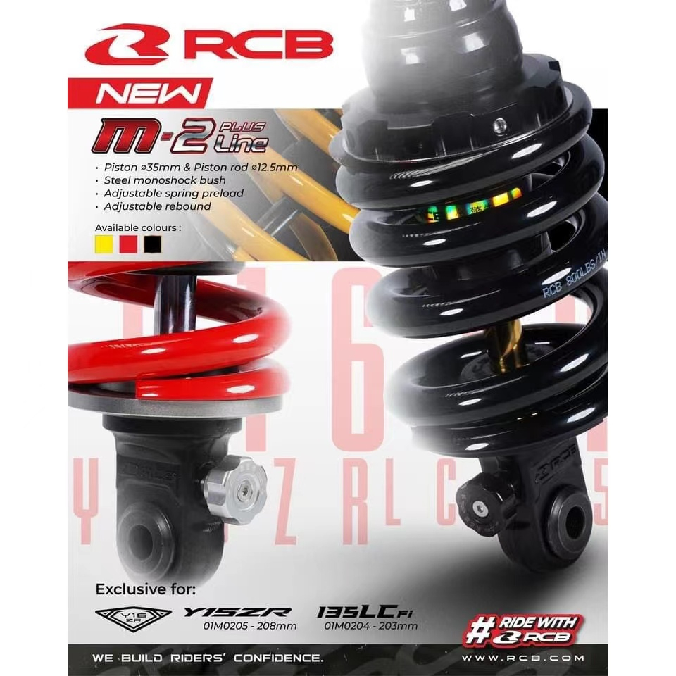 RCB RACINGBOY RACING BOY Monoshock M2 + PLUS Line Y16/ Y15ZR Y15 LC135 ...