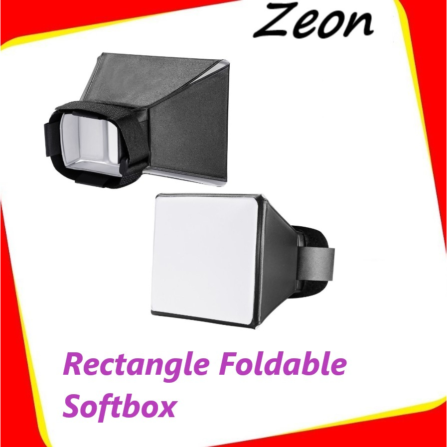 Zeon Universal and Foldable Softbox Light External Flash Soft Light ...