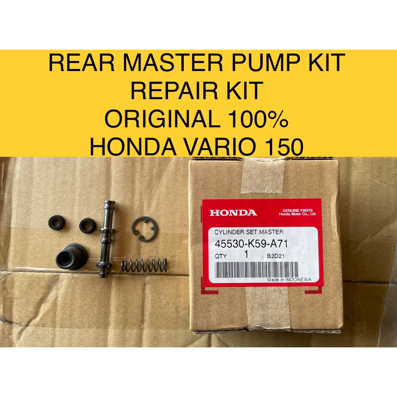 VARIO FRONT MASTER PUMP KIT FRONT BRAKE PUMP KIT REPAIR KIT ORIGINAL ...
