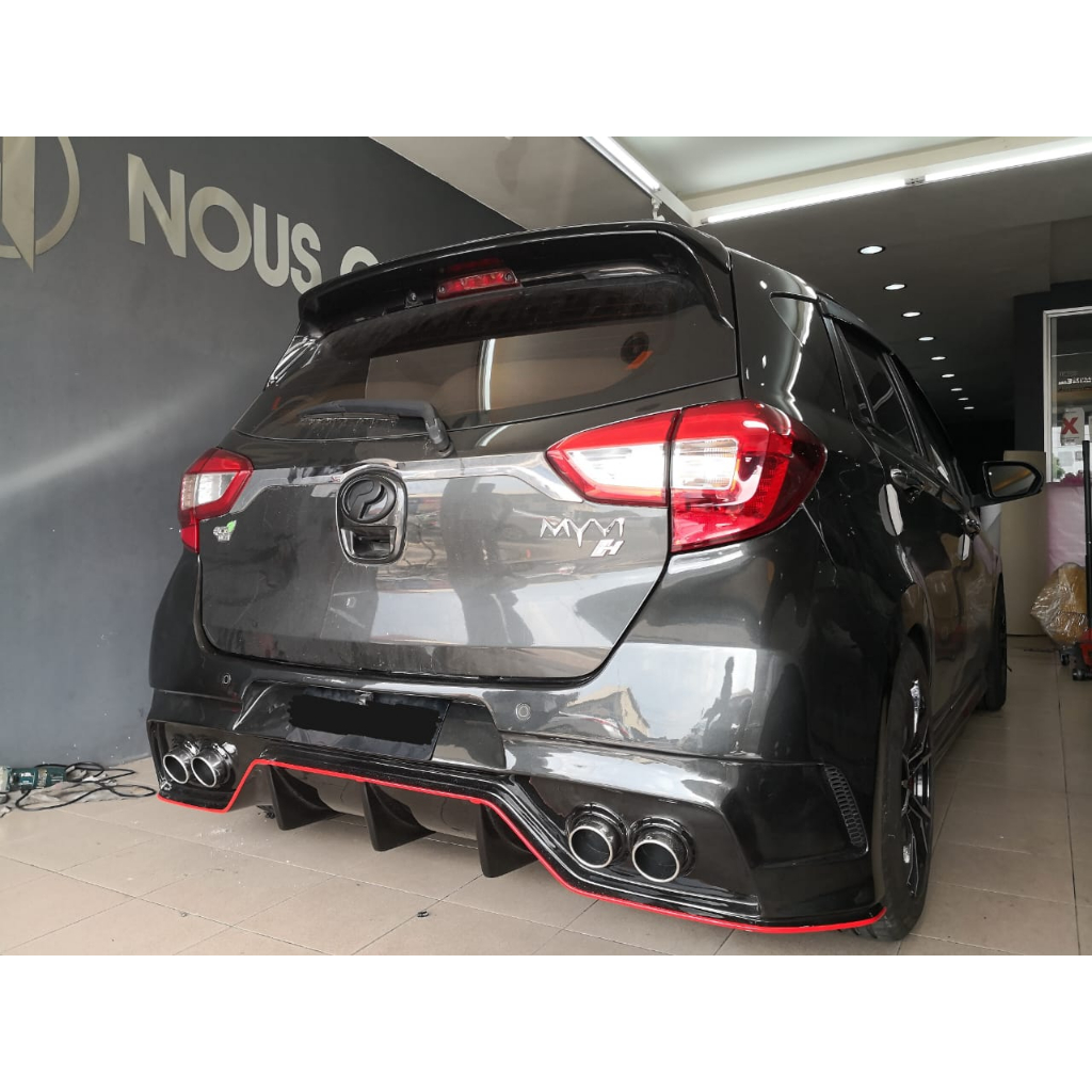 myvi 2018-2023 gen3 FL/prefl MK style rear bumper | Shopee Malaysia