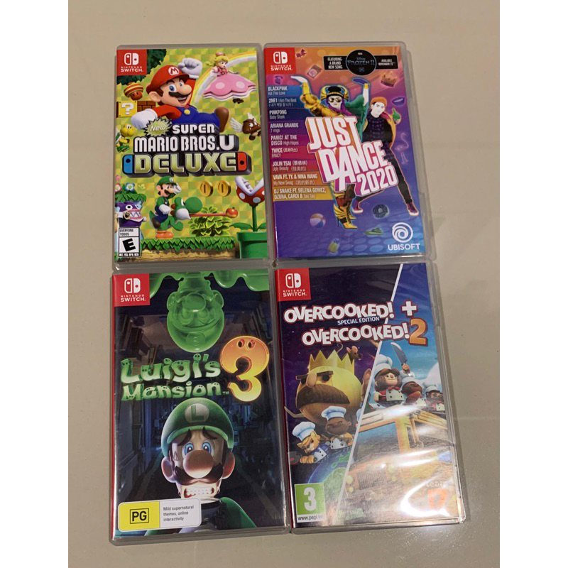 NSW NINTENDO SWITCH USED GAME - /MARIO/JUST DANCE/ | Shopee Malaysia