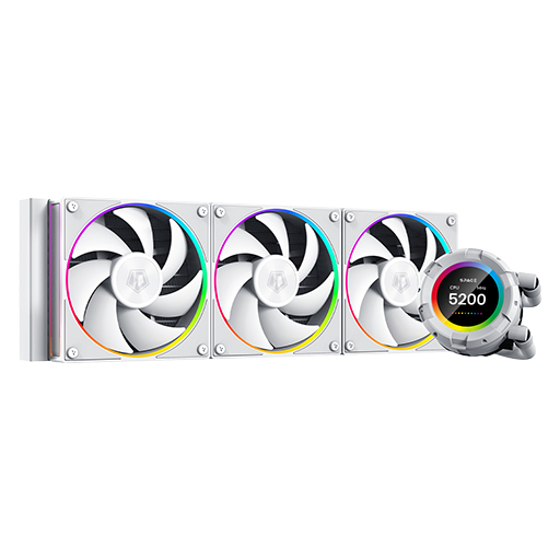 ID-COOLING SPACE SL240 / SL360 LCD ARGB AIO Liquid Cooler - Black ...