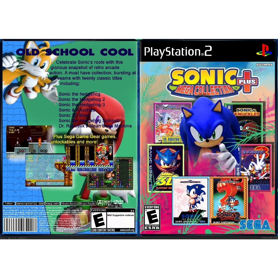 PS2 DVD Games Sonic Mega Collection Plus | Shopee Malaysia