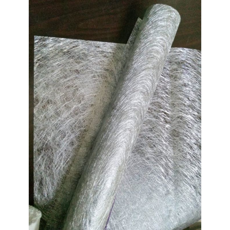 1pcs kertas timah gold silver pembalut gabus hantaran wrapping paper ...