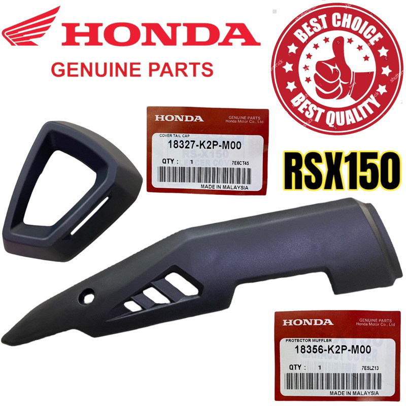 TGK VIDEO COLOUR BEZA! RS150 RSX RSX150 WINNER-X EXHAUST COVER MUFFLER ...