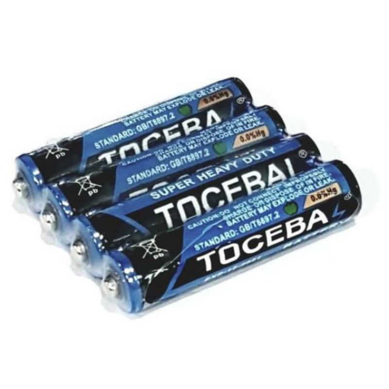 4pcs AAA Triple A Double AA Battery Tocebal Batery Batteries Bateri ...