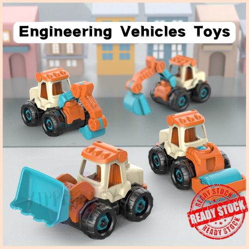 Take Apart Toys Construction Vehicles Truck Toys STEM Building Set ...