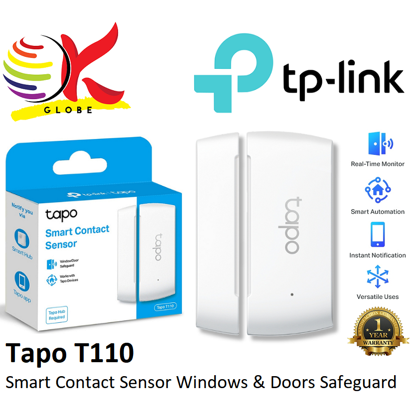 TP-LINK TAPO T110 TAPO SMART CONTACT SENSOR WITH INSTANT APP ...