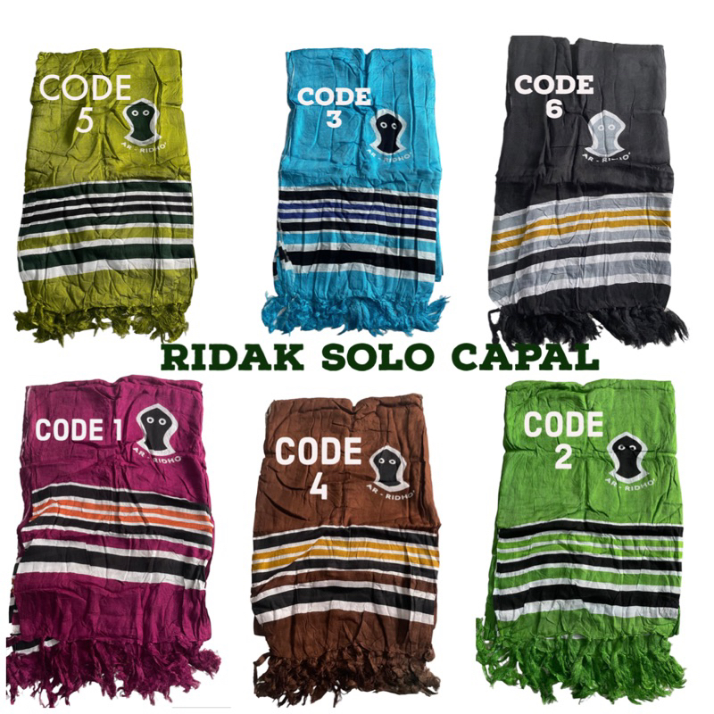 100% ORIGINAL KAIN RIDAK SOLO TURBAN 210*110CM | Shopee Malaysia