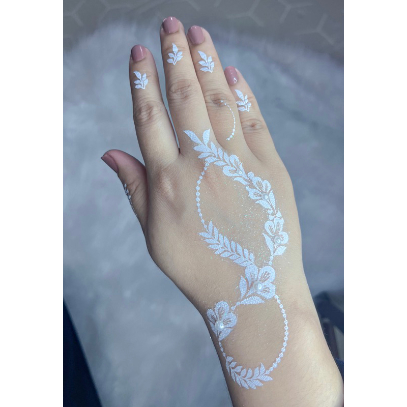 ⚡️24 HOURS LOCAL SHIP⚡️[FREE DIAMONDS] 50 EXCLUSIVE DESIGN Sticker Inai ...