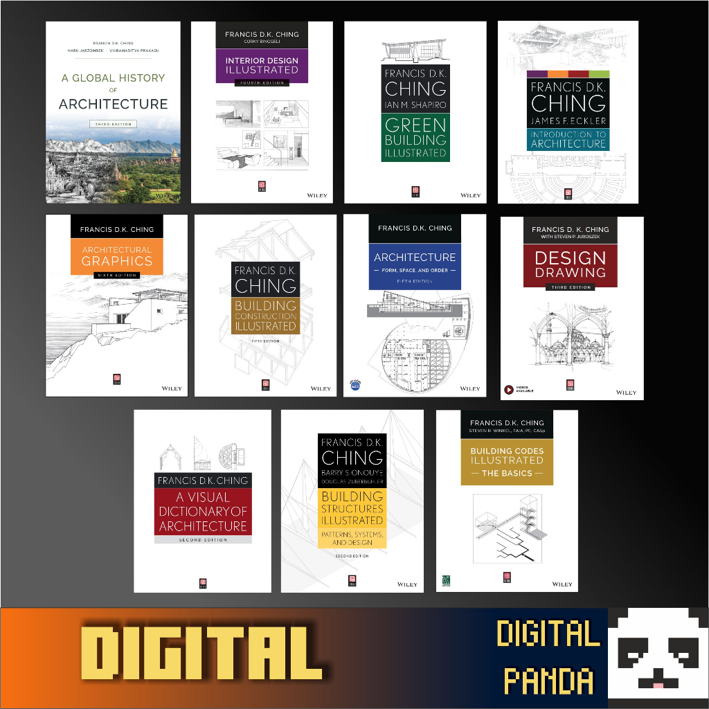 [DIGITAL] 11 IN 1 FRANCIS D. K. CHING COLLECTION (BUNDLE) | Shopee Malaysia